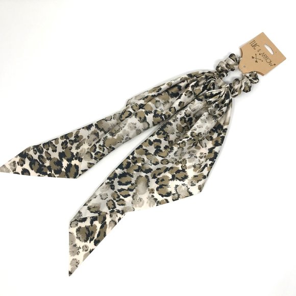 Twig & Arrow | Accessories | Newtwig Arrow Leopard Pony Hair Scrunch ...